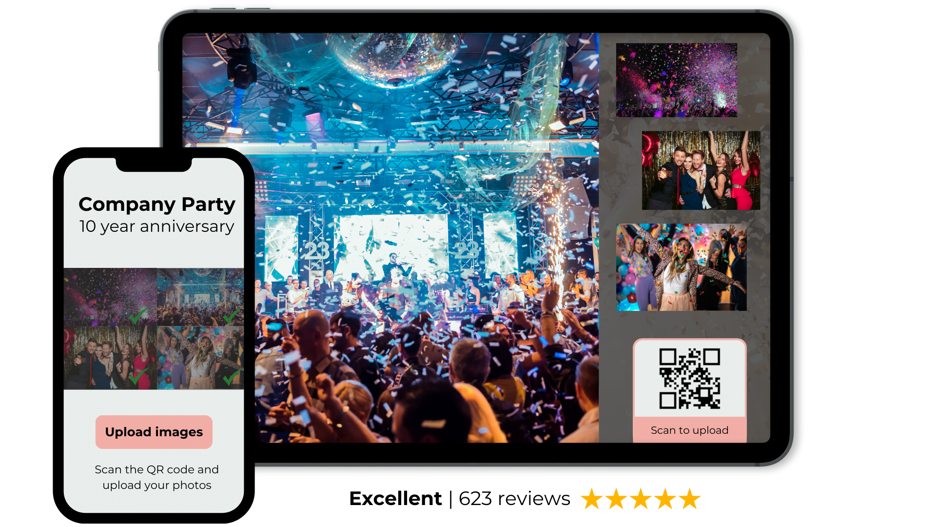 QR Code Party Foto's | Eventlens Maakt Het Delen Van Foto's Gemakkelijk